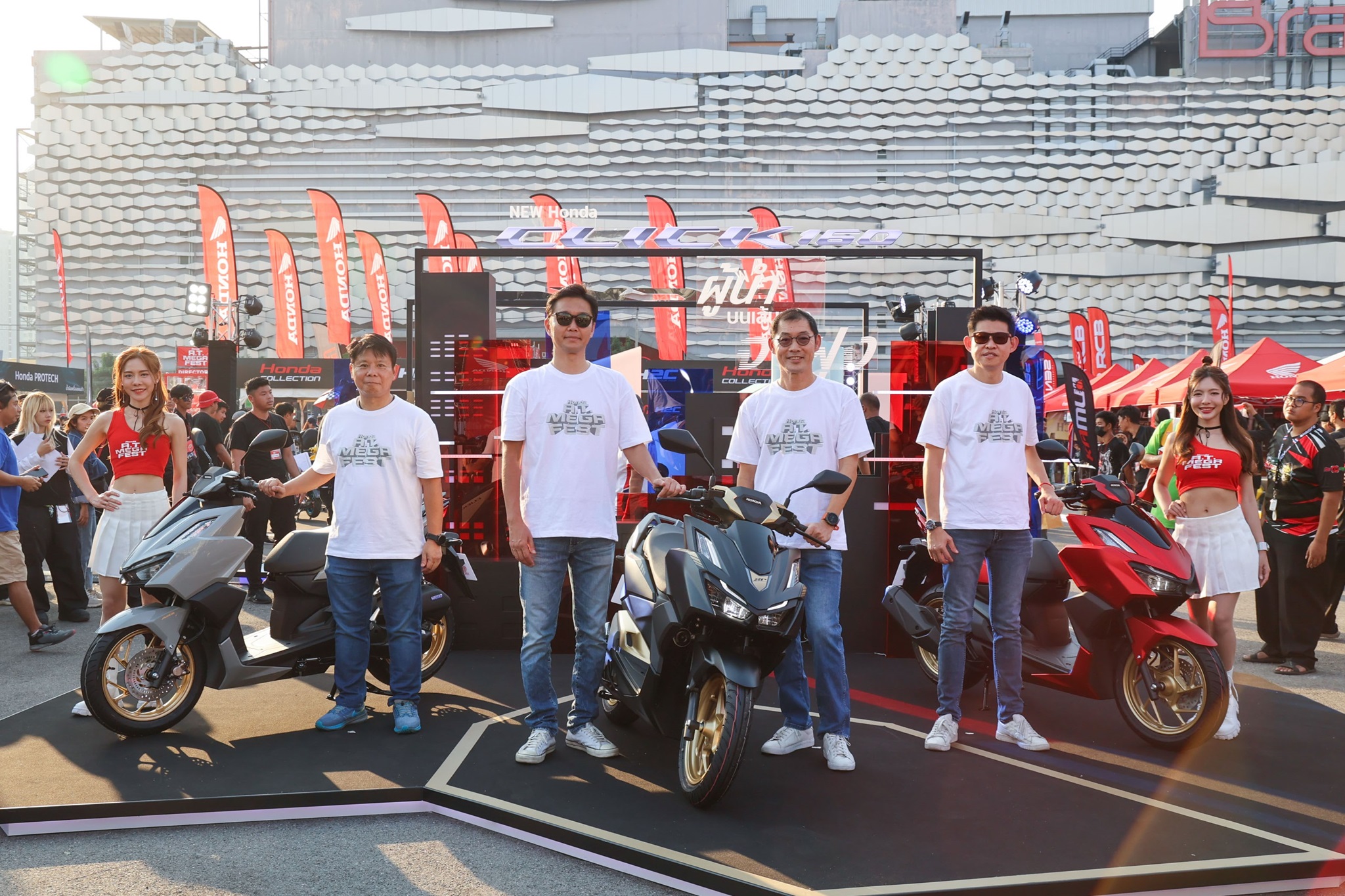 ไทยฮอนด้า เปิดตัวรถเอ.ที. พร้อมกัน 4 รุ่น Honda A.T. Mega Fest 2024