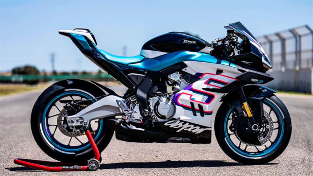CFMoto 675 SR Aspar Special Edition รุ่นพิเศษในสไตล์ตัวแข่ง
