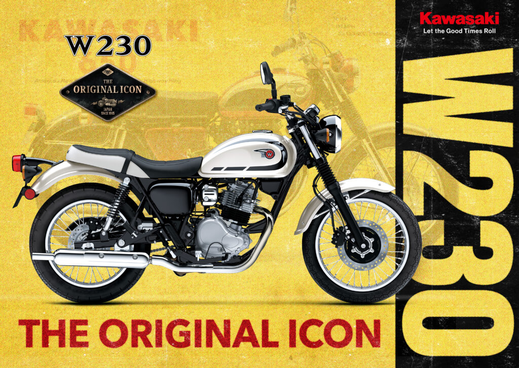 Kawasaki W230 เปิดราคาสายคลาสสิค 149,900 บาท