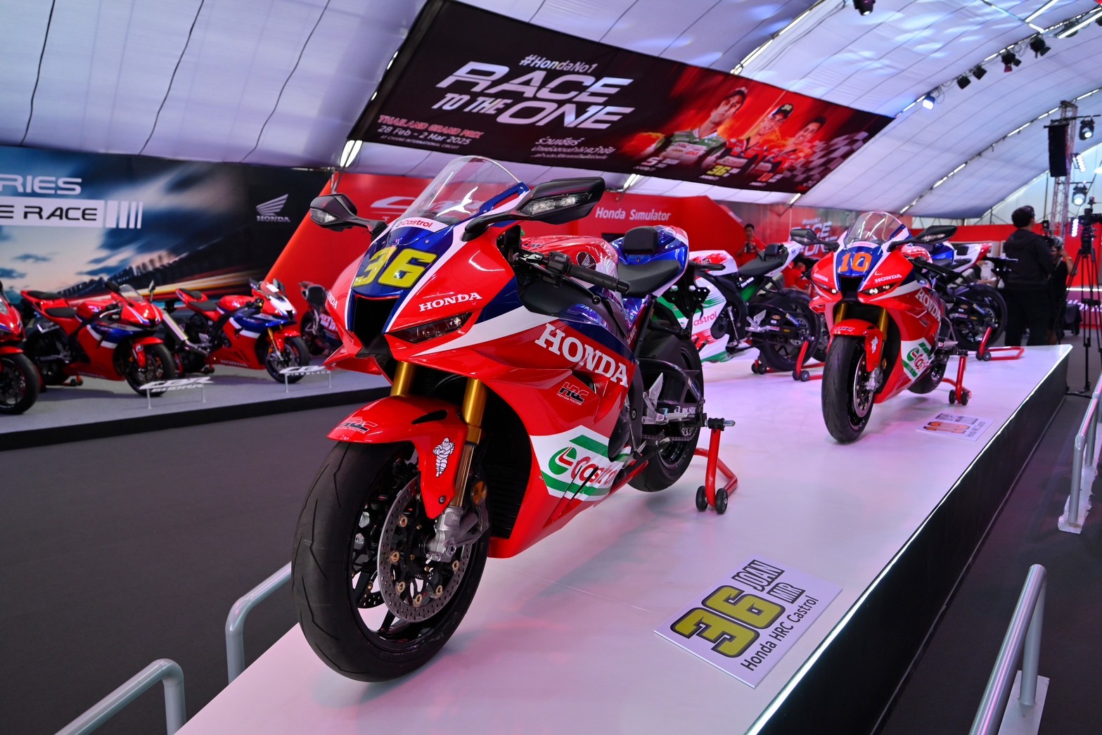 ไทยฮอนด้า จัดเต็ม! ที่ Honda Exhibition Hall ใน ThaiGP2025
